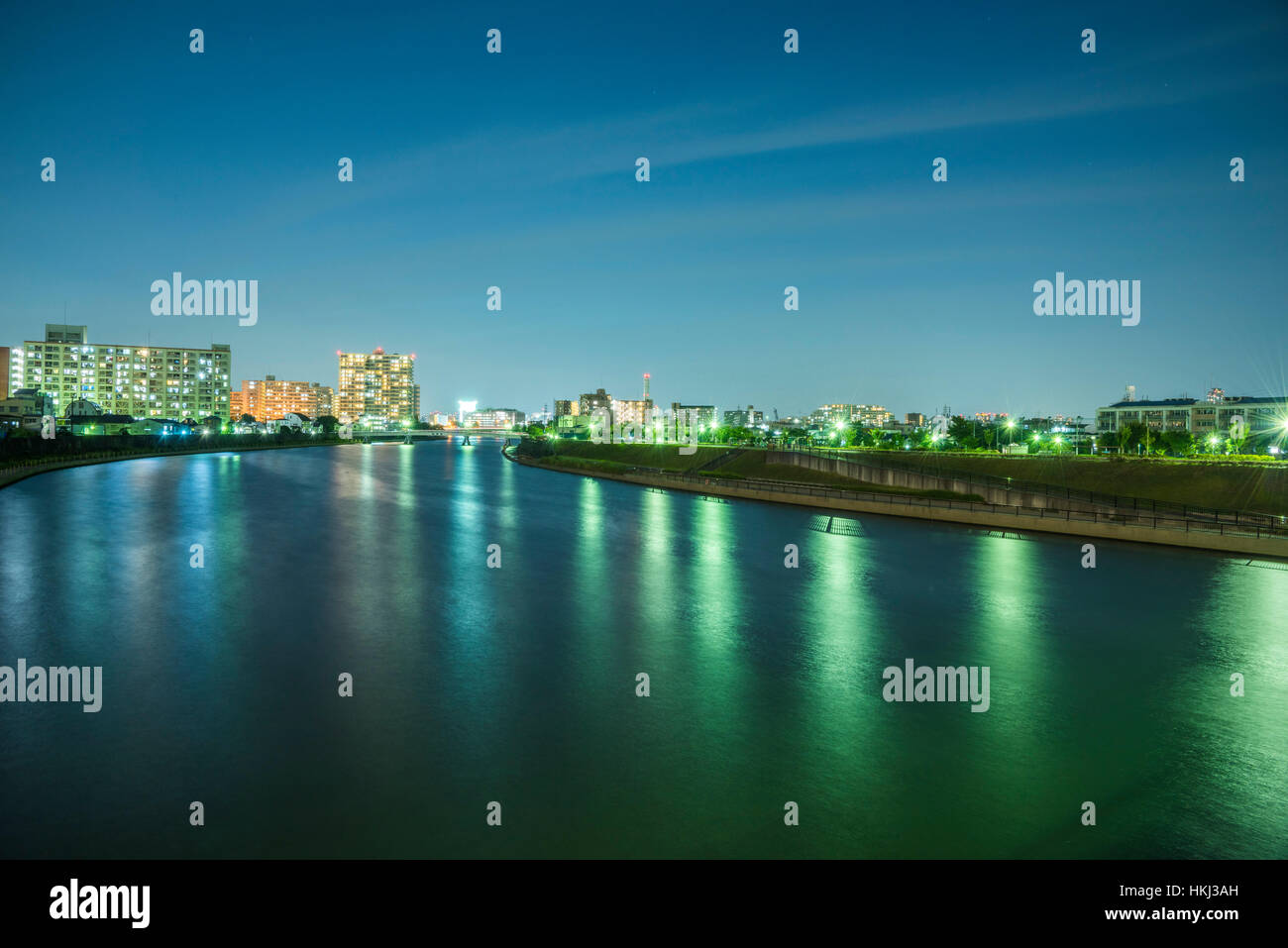 Shinden Bridge, Sumida River, Tokyo, Japan Stock Photo - Alamy