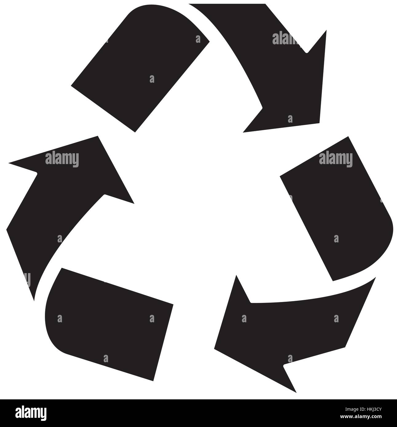 Black environmental care signal icon, vector illustration Stock Vector ...