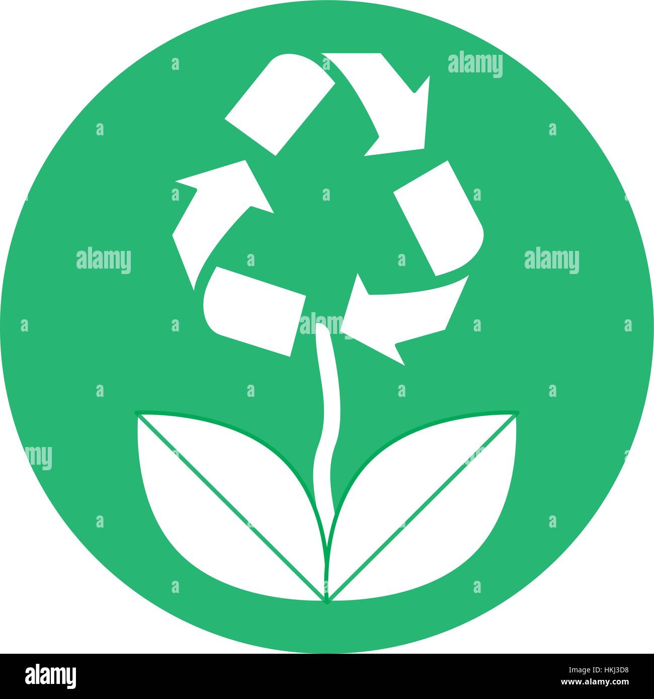 Figure eco plant environment care, vector illustration Stock Vector ...