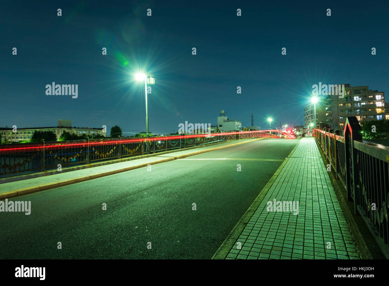 Shinden Bridge, Sumida River, Tokyo, Japan Stock Photo - Alamy