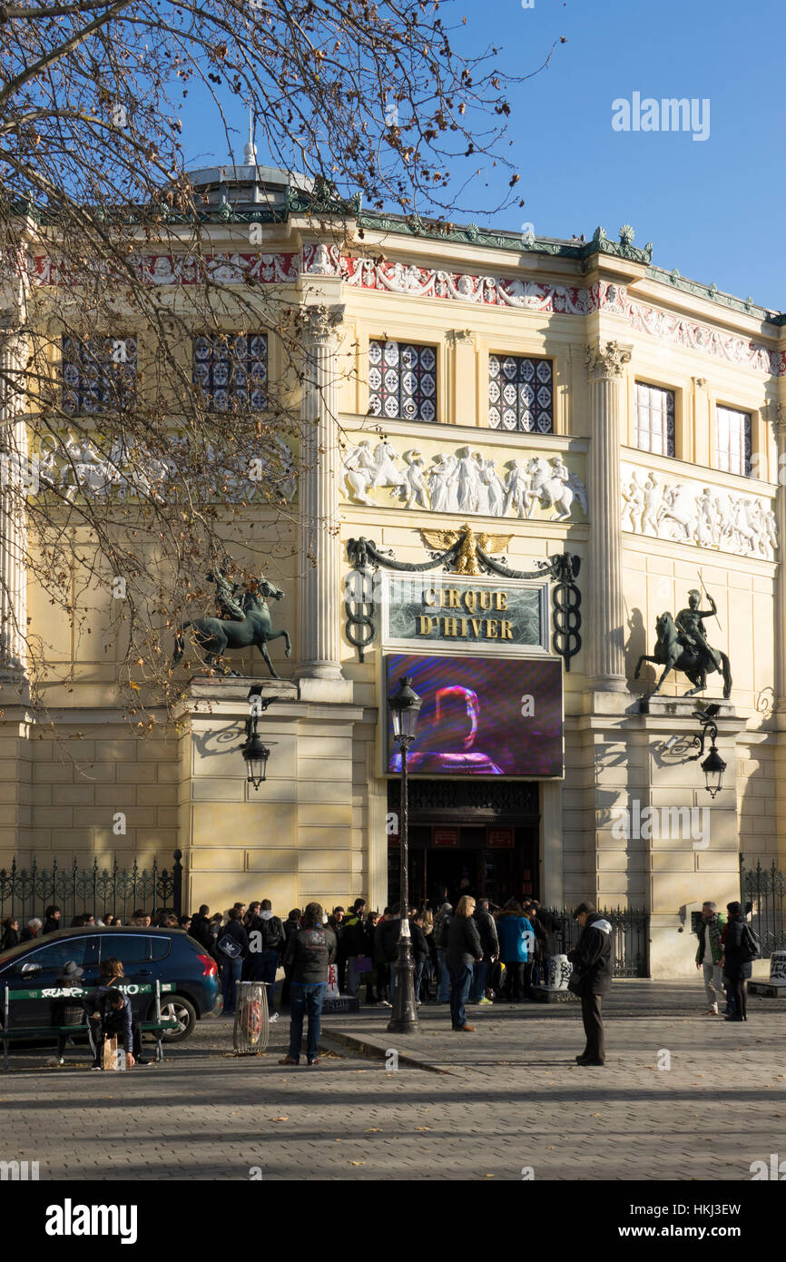 Cirque d'Hiver, Paris, France Stock Photo - Alamy