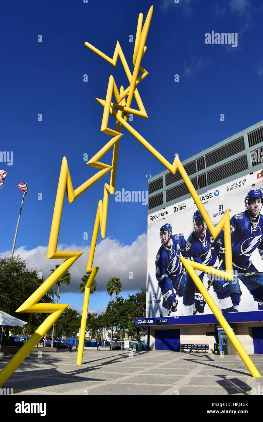 Tampa bay lightning stadium hi-res stock photography and images - Alamy