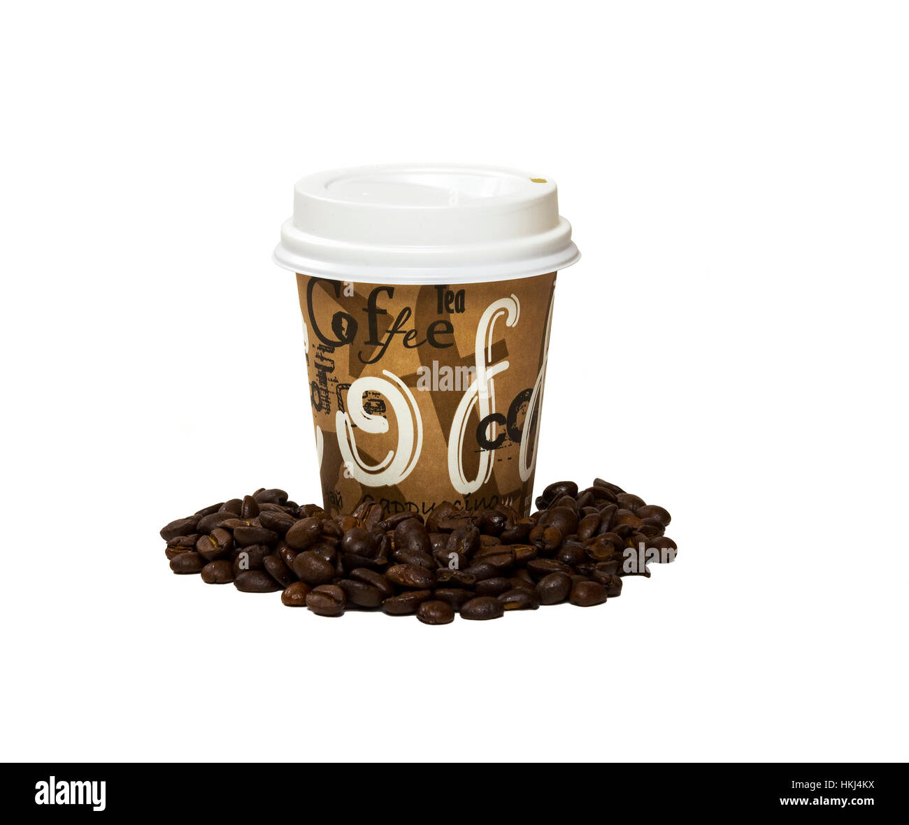 Coffee beans on a cap hi-res stock photography and images - Alamy