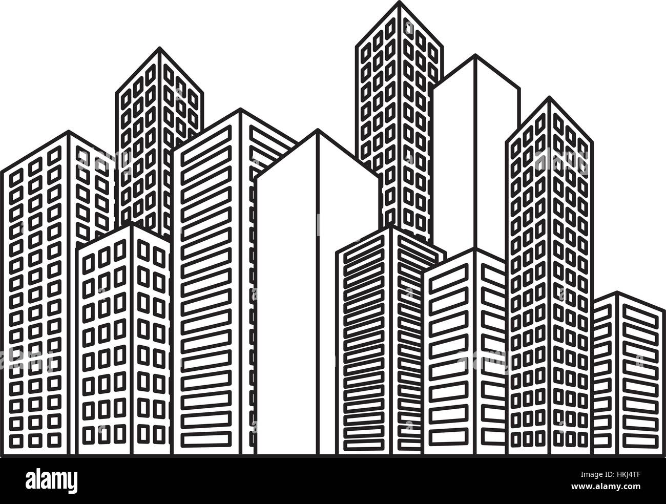 Simple Building Design Drawing