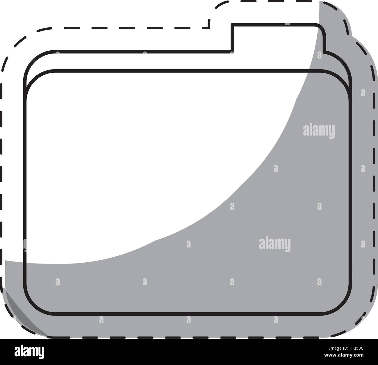 File folder icon image sticker hi-res stock photography and images - Alamy