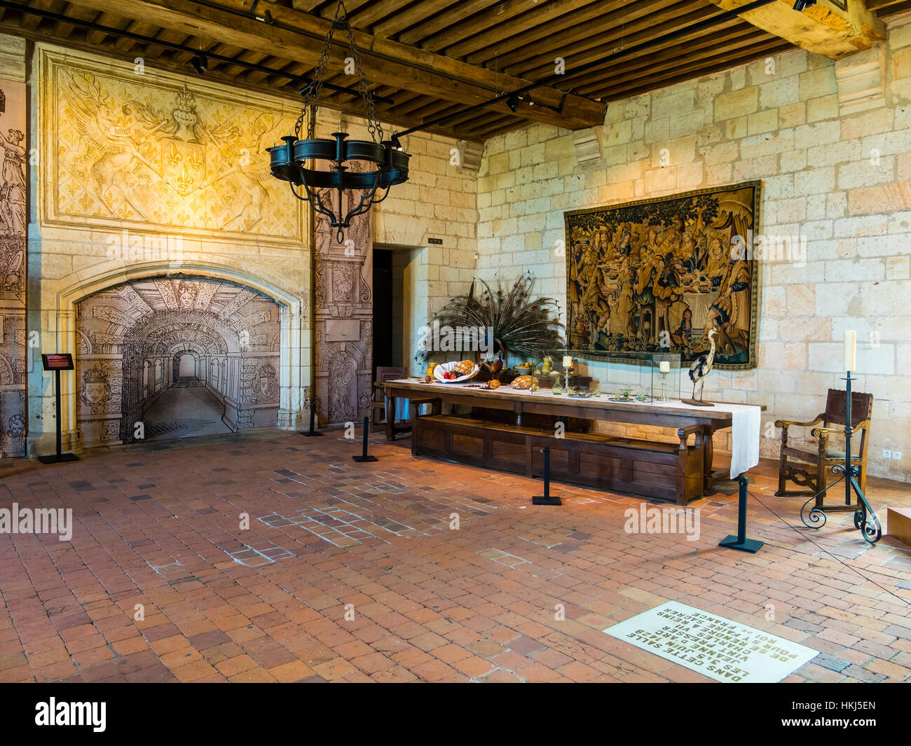 Loches logis royal hi-res stock photography and images - Alamy