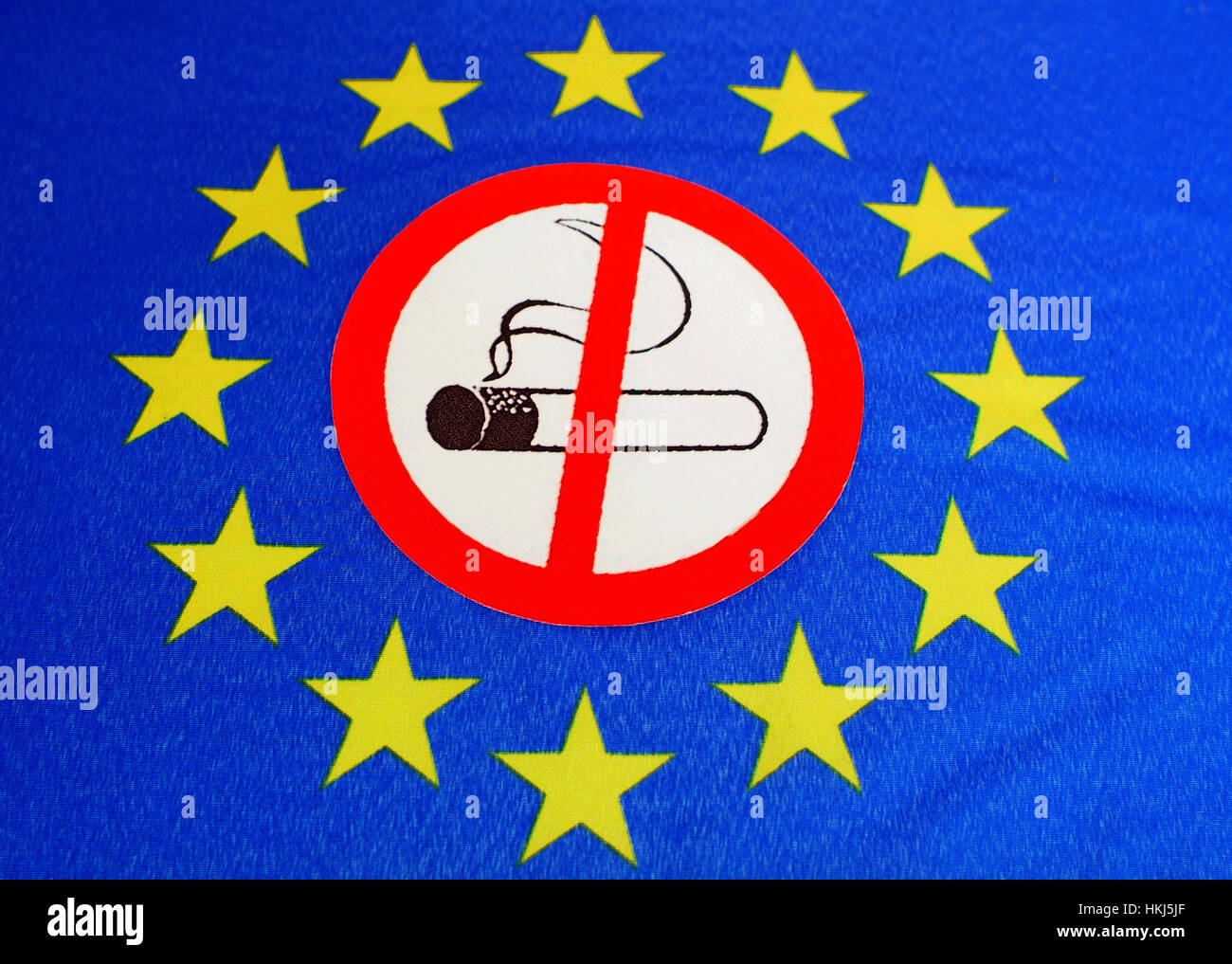 No smoking in European Union Stock Photo - Alamy