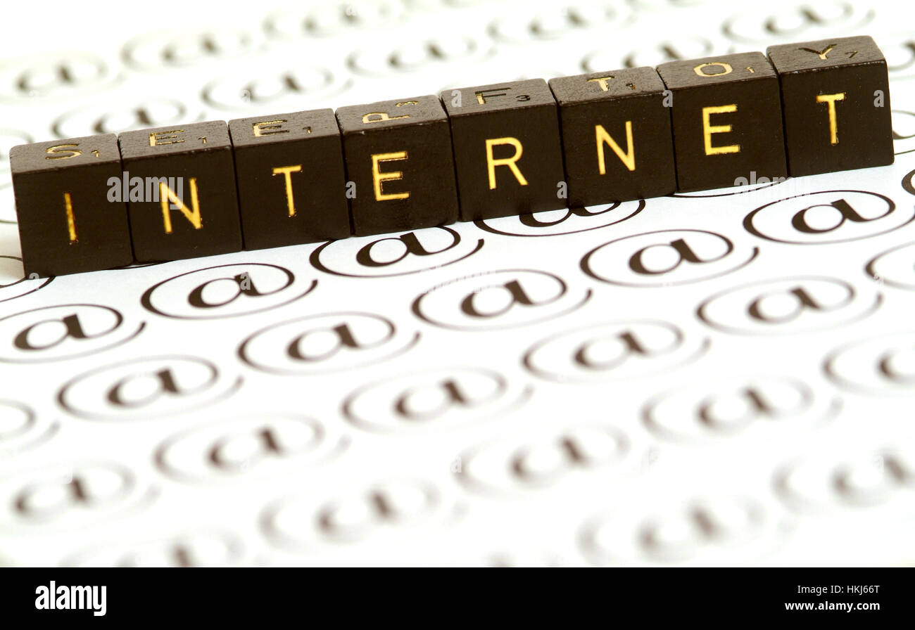 Symbolic for internet Stock Photo - Alamy