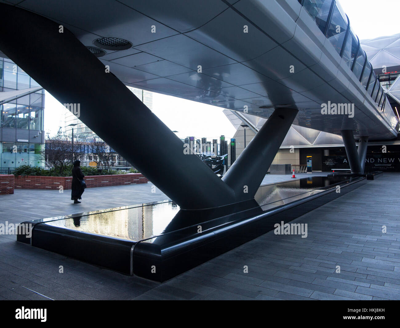 Crossrail Place, Canary Wharf Crossrail Station, Canary Wharf, London ...