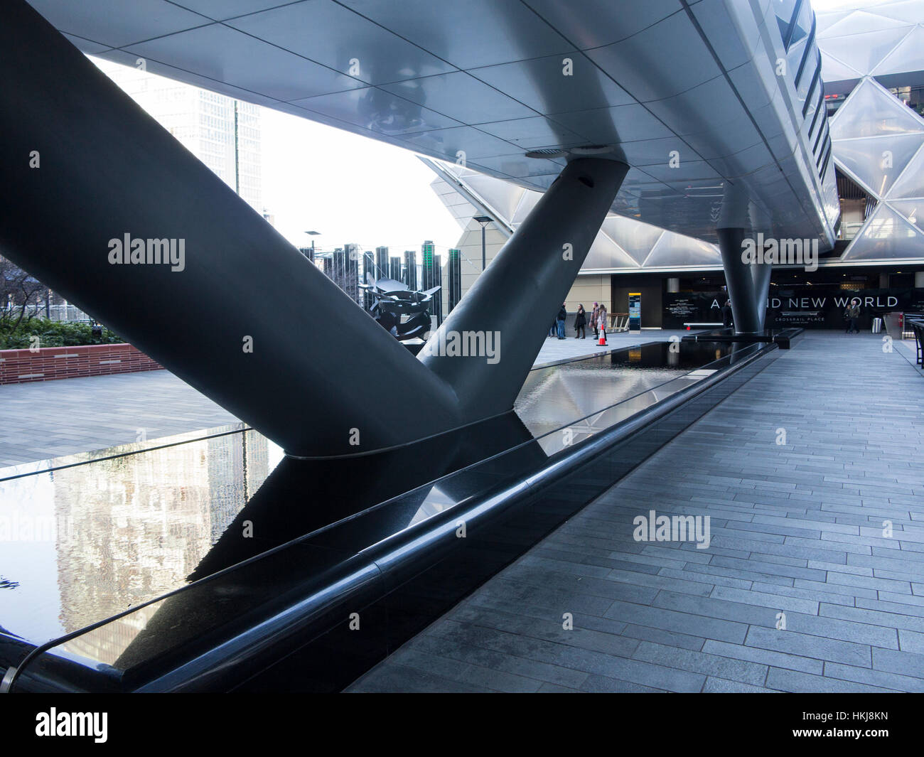 Crossrail Place, Canary Wharf Crossrail Station, Canary Wharf, London ...