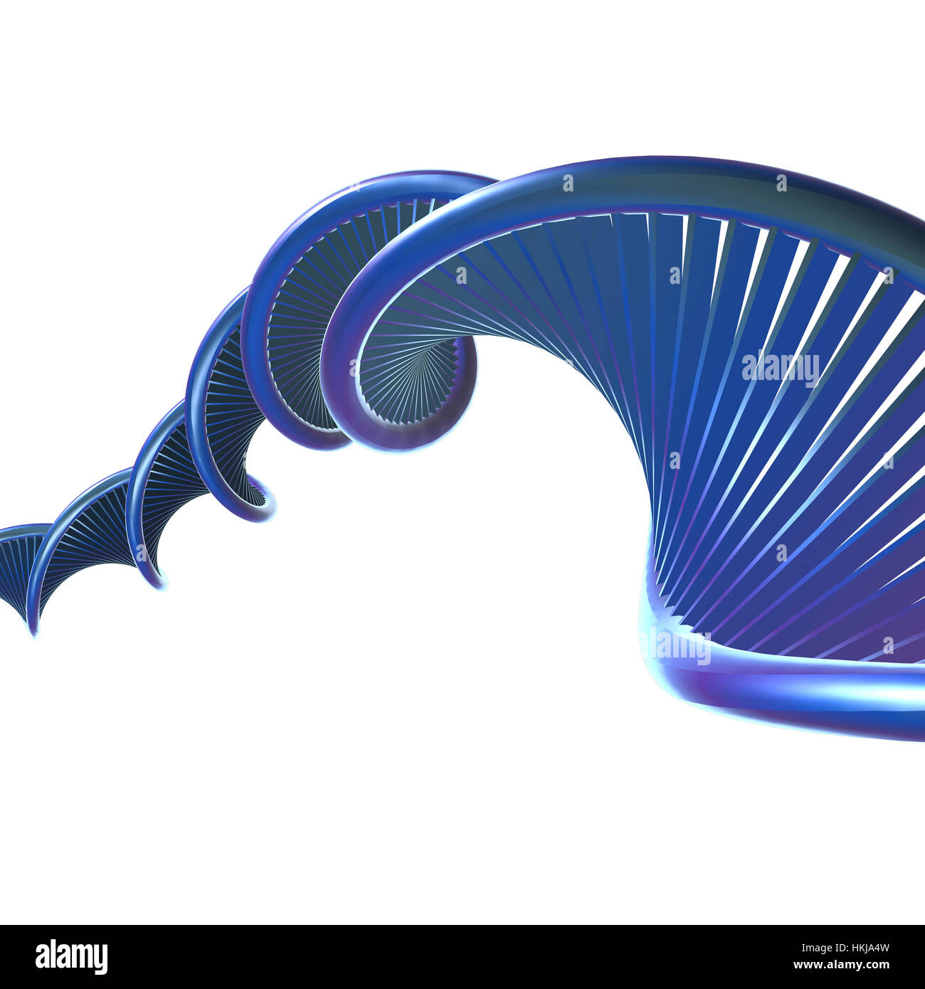Illustration of a Dna Stock Photo - Alamy