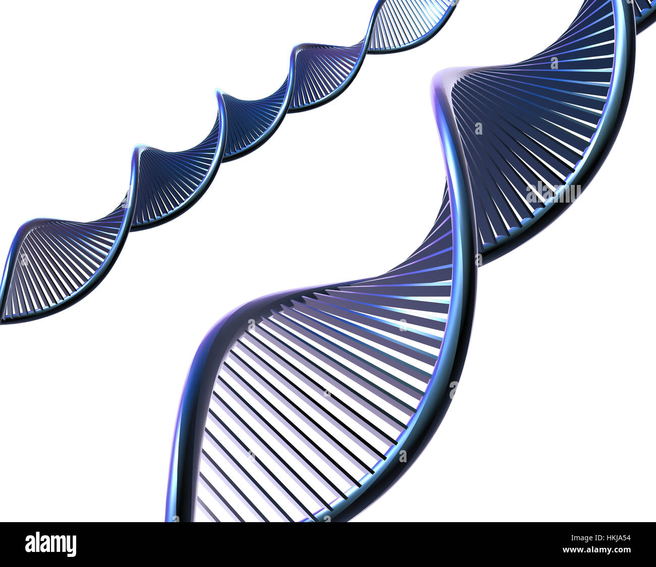 Illustration of a Dna Stock Photo - Alamy