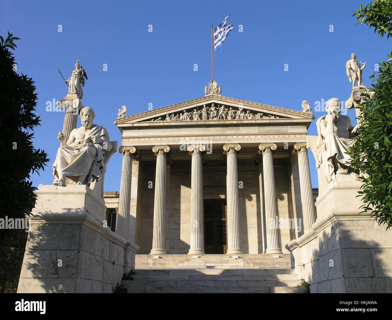 University classicistic building of the "Athens trilogy" built 1864 by ...