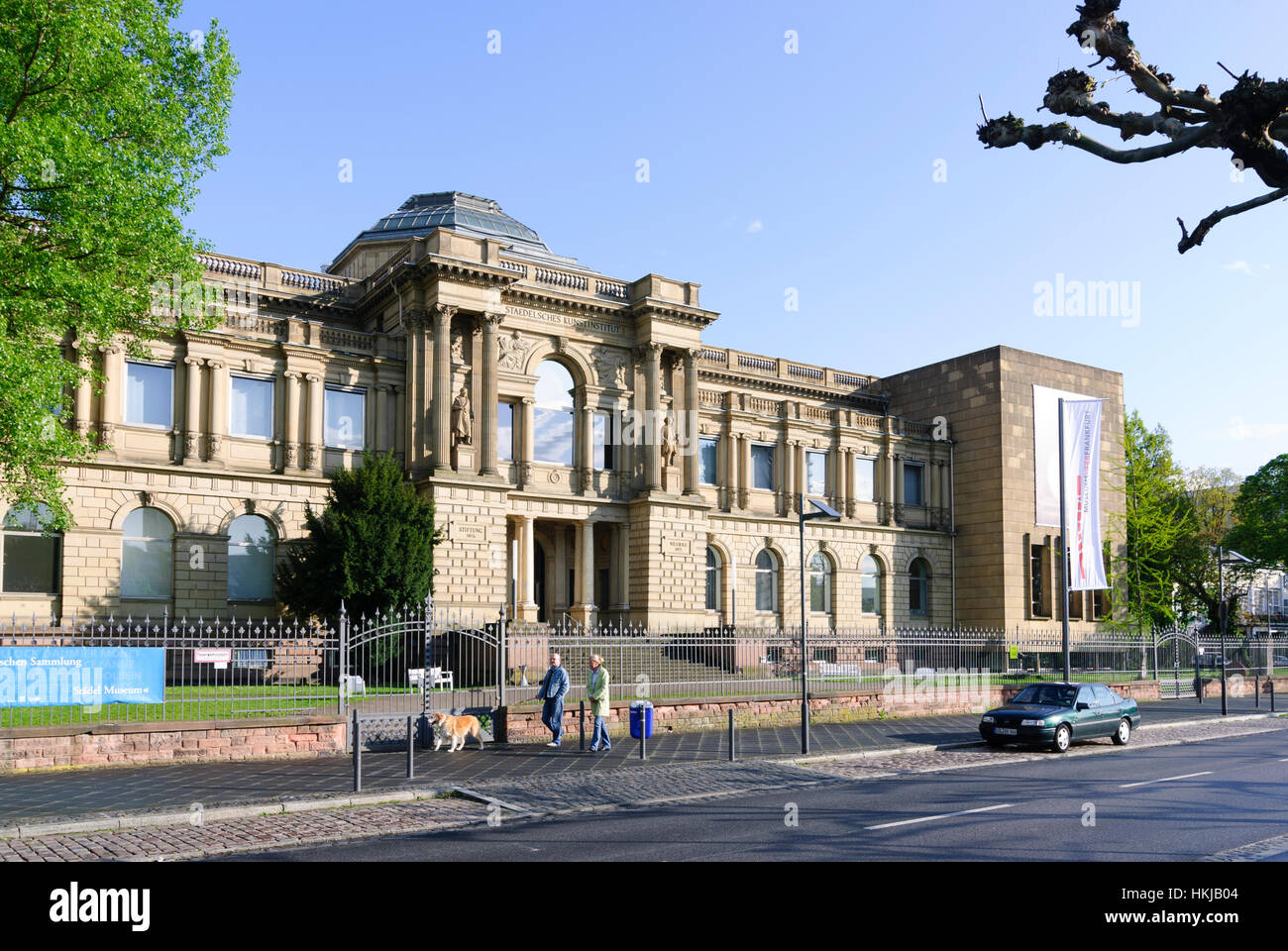 Frankfurt am Main: Museumsufer; Städelsches Kunstinstitut, Museumsufer ...