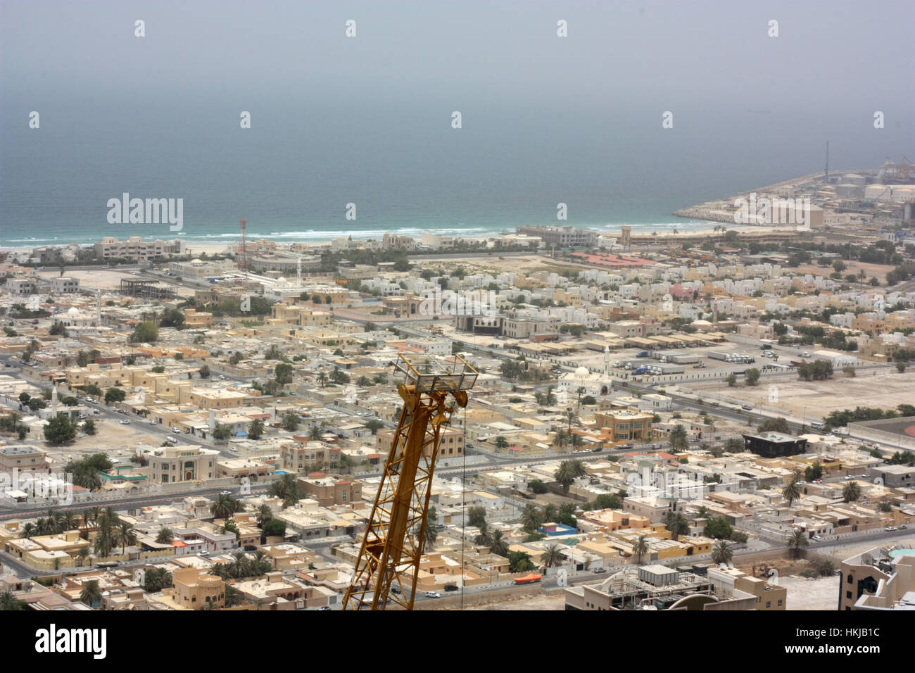 High view downtown dubai creek hi-res stock photography and images - Alamy