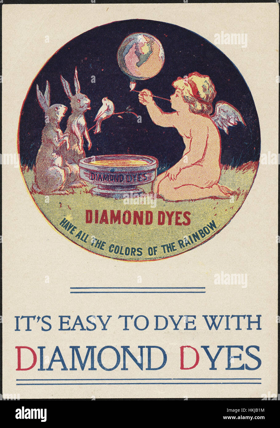 I's easy to dye with Diamond Dyes Stock Photo - Alamy