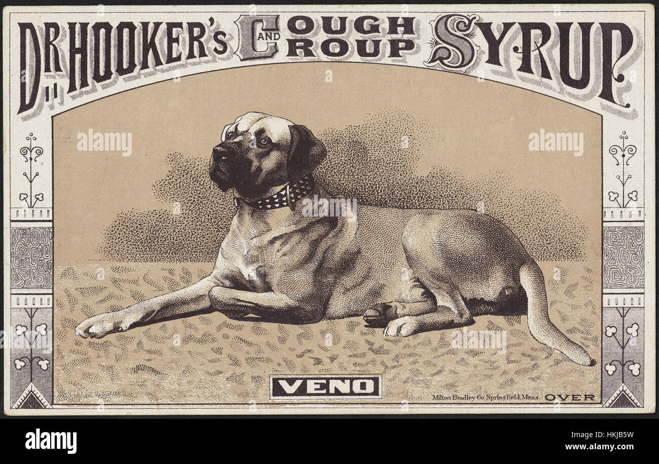 19th century cough syrup hi-res stock photography and images - Alamy