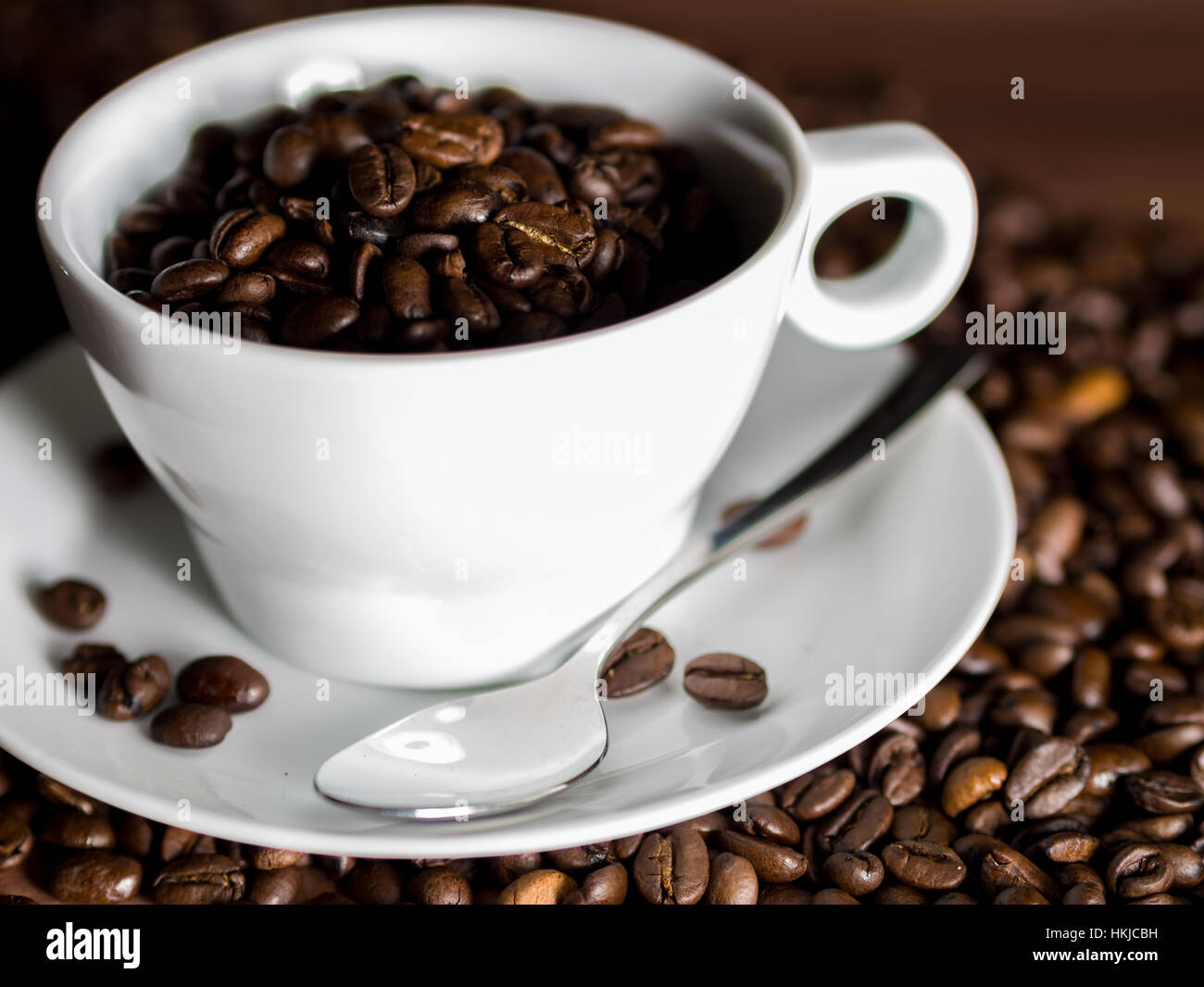 Ceramic cup of coffee Stock Photo - Alamy