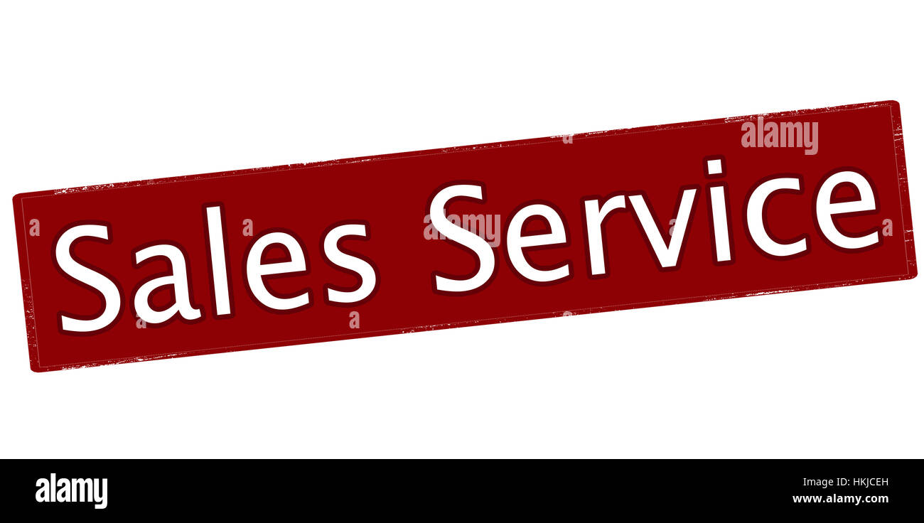 Stamp with text sales service inside, vector illustration Stock Photo ...