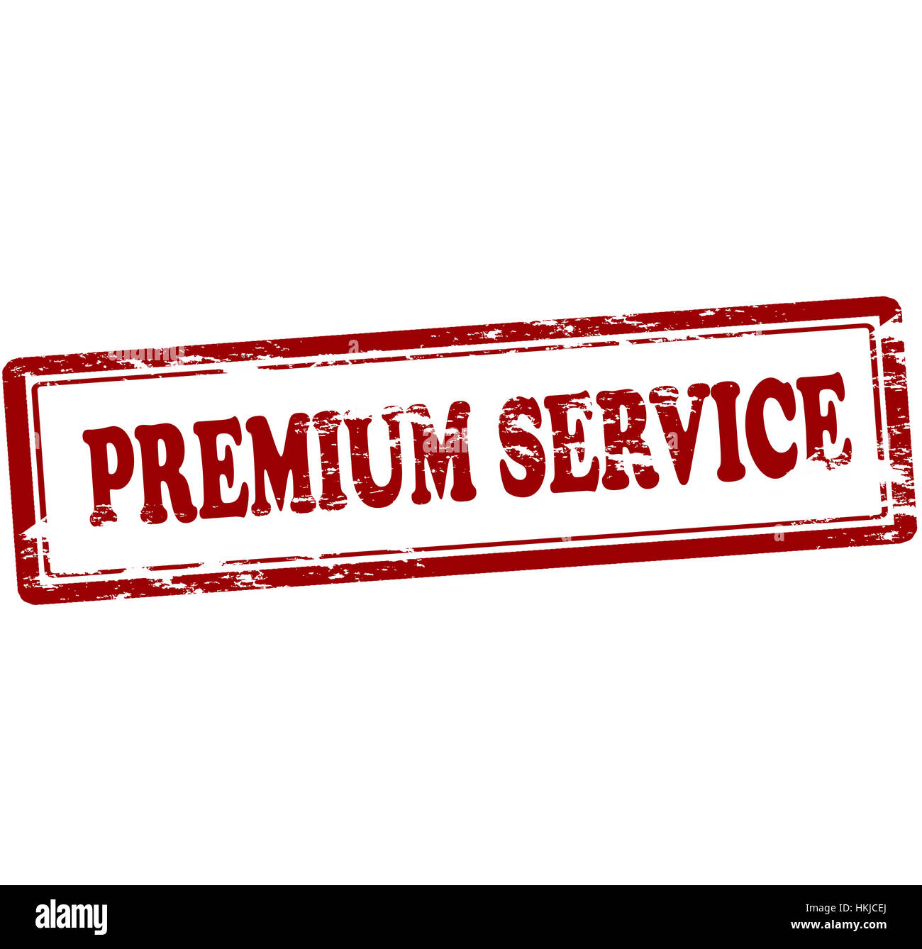 Stamp with text premium service inside, vector illustration Stock Photo ...