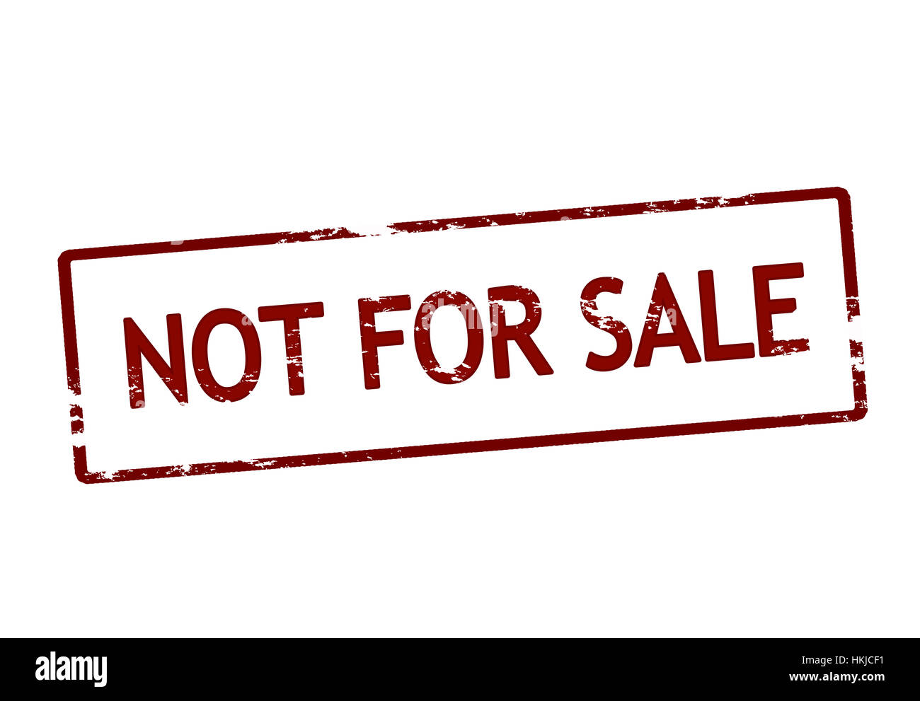 Stamp with text not for sale inside, vector illustration Stock Photo ...