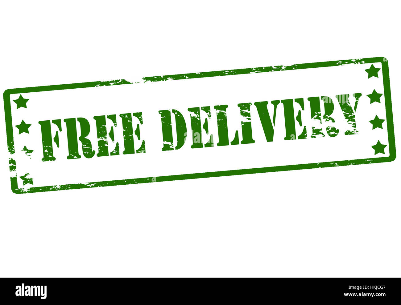 Stamp with text free delivery inside, vector illustration Stock Photo ...