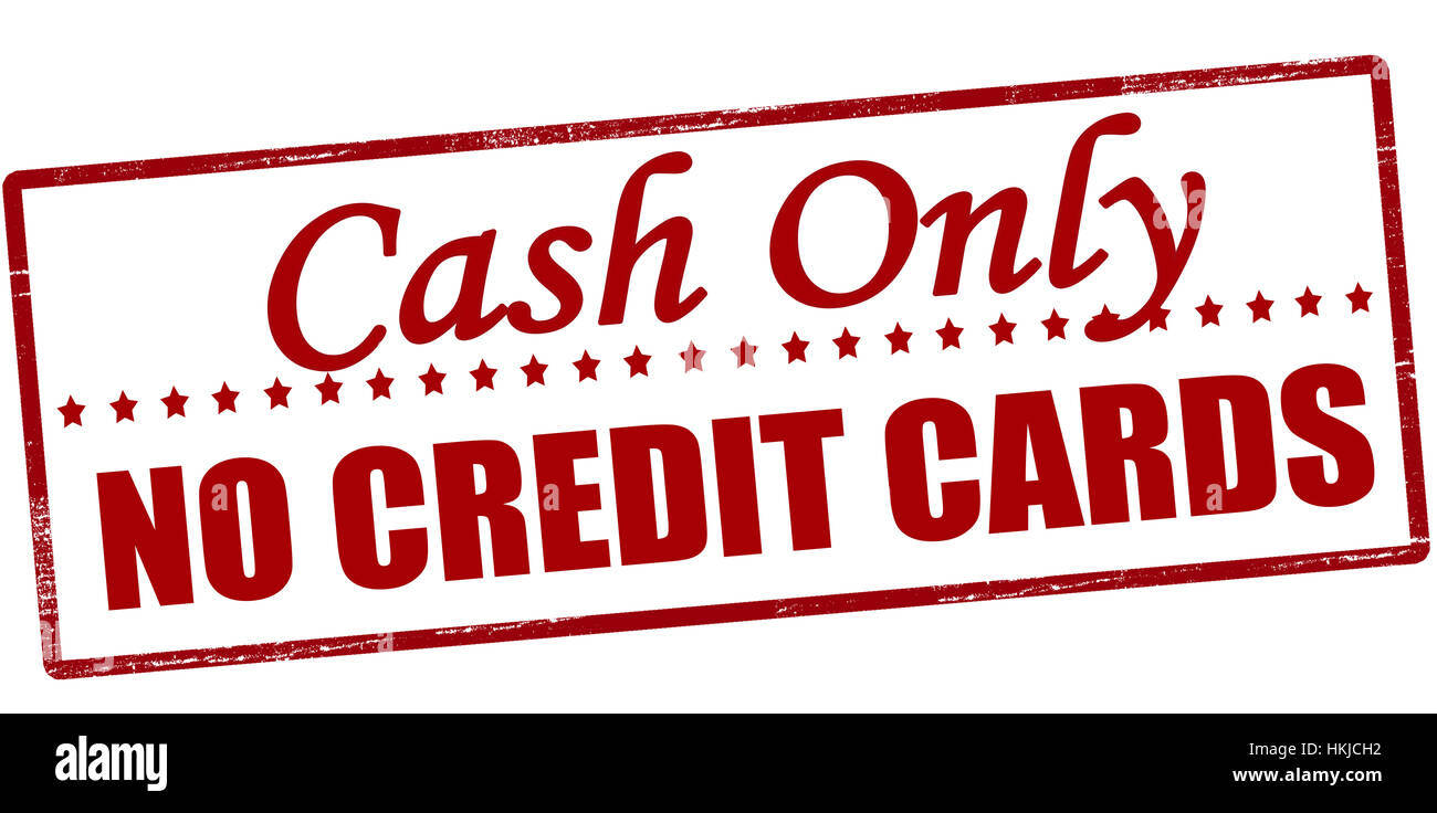 Stamp with text cash only inside, vector illustration Stock Photo - Alamy