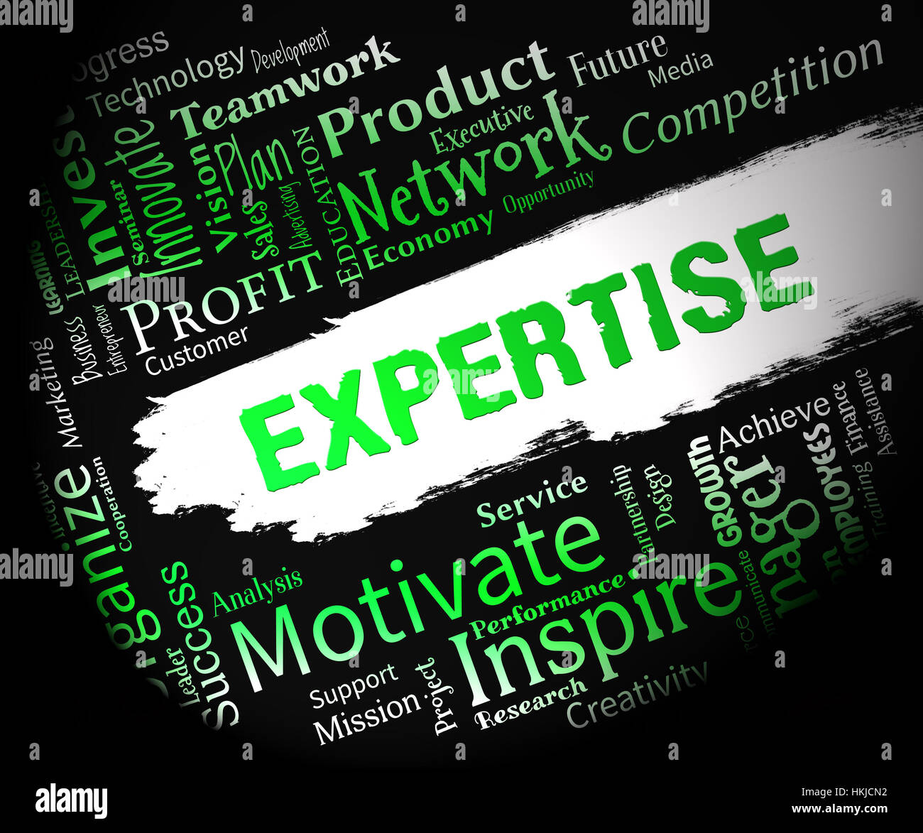 Expertise Words Indicates Proficient Skills And Experience Stock Photo ...