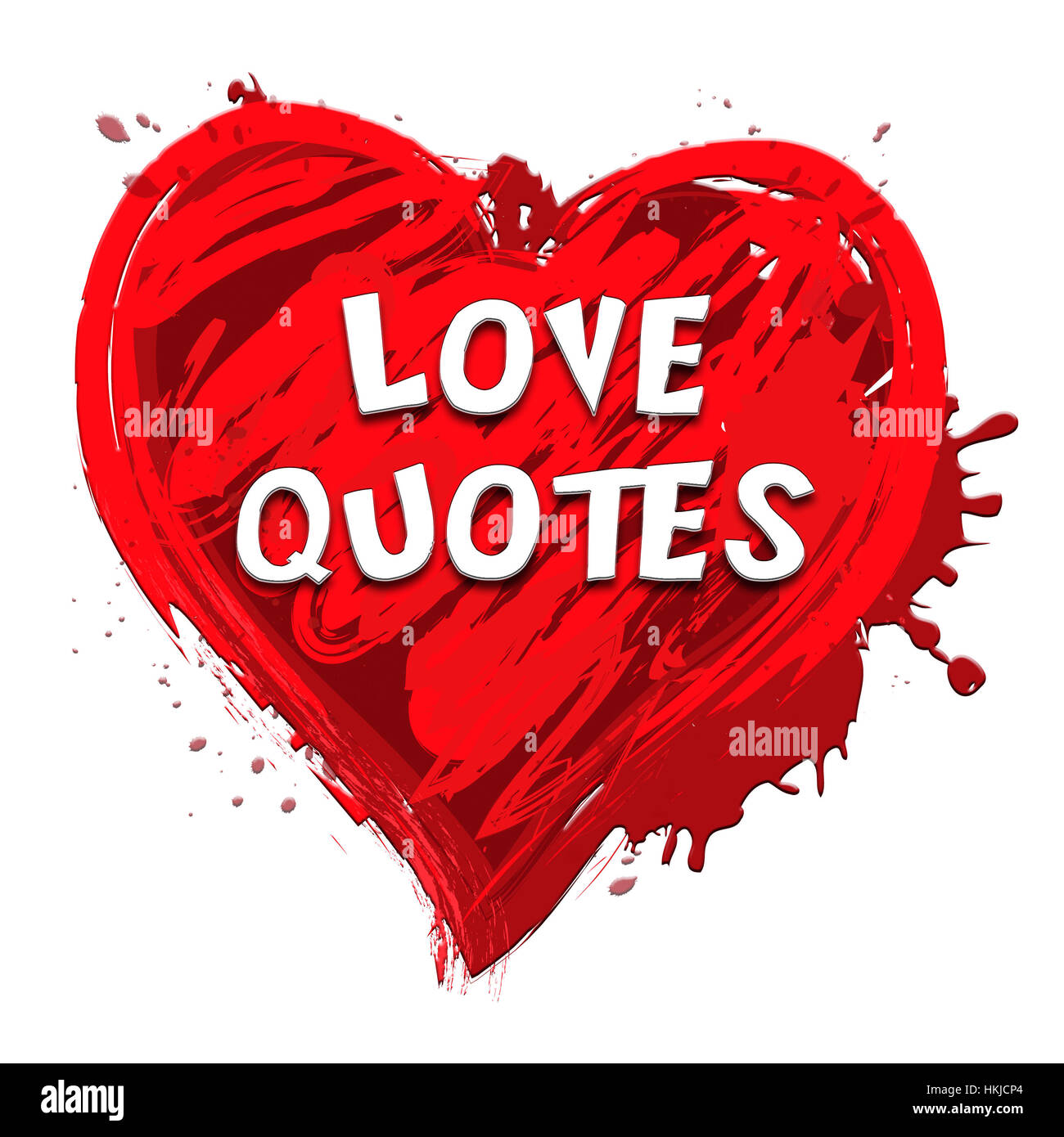 Love quotes Cut Out Stock Images & Pictures - Alamy