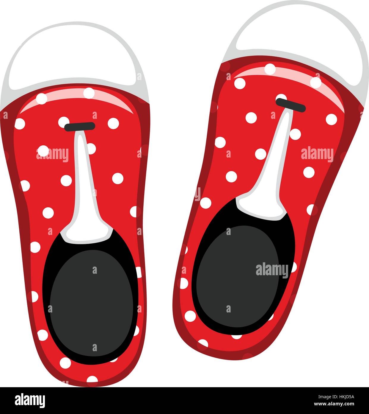Pair of red shoes illustration Stock Vector Image & Art - Alamy