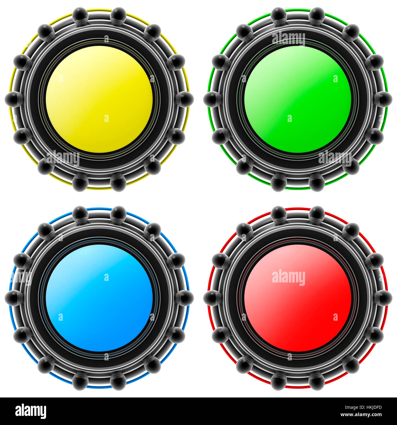 Button colors hi-res stock photography and images - Alamy
