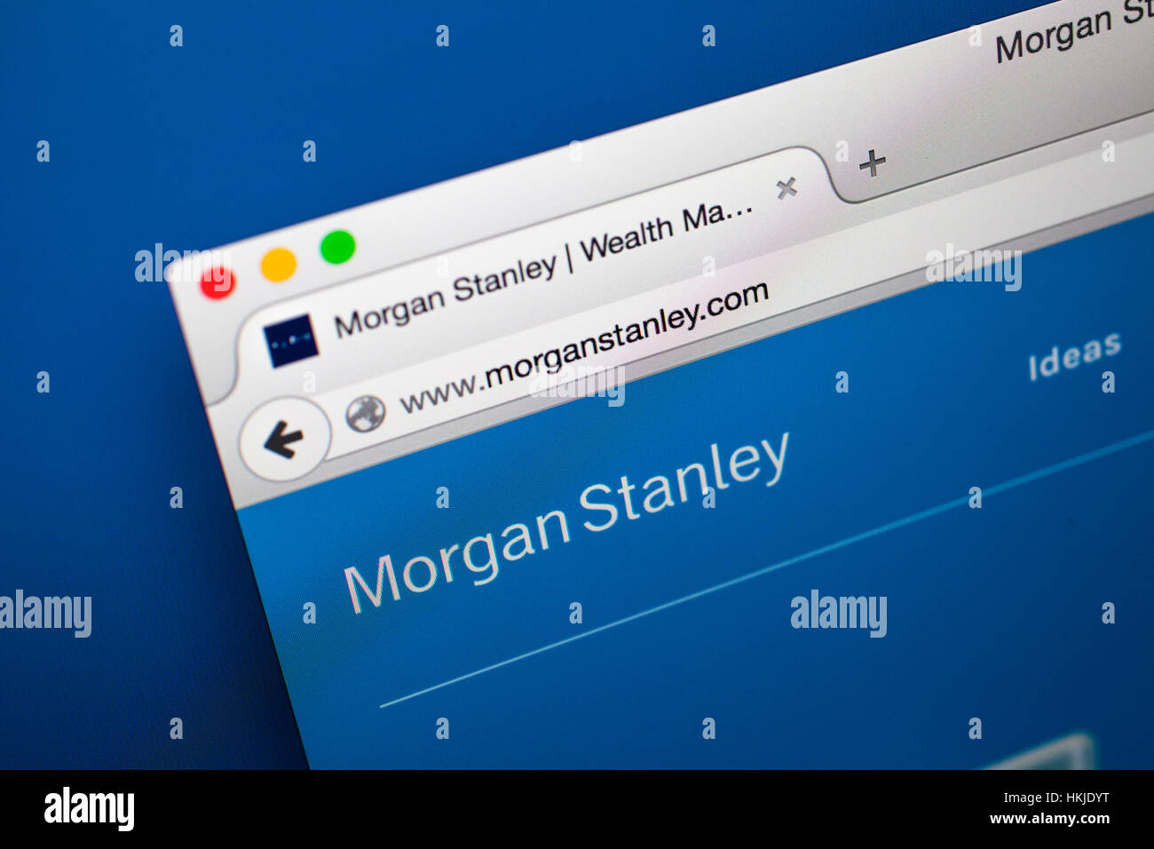 Morgan stanley uk hi-res stock photography and images - Alamy