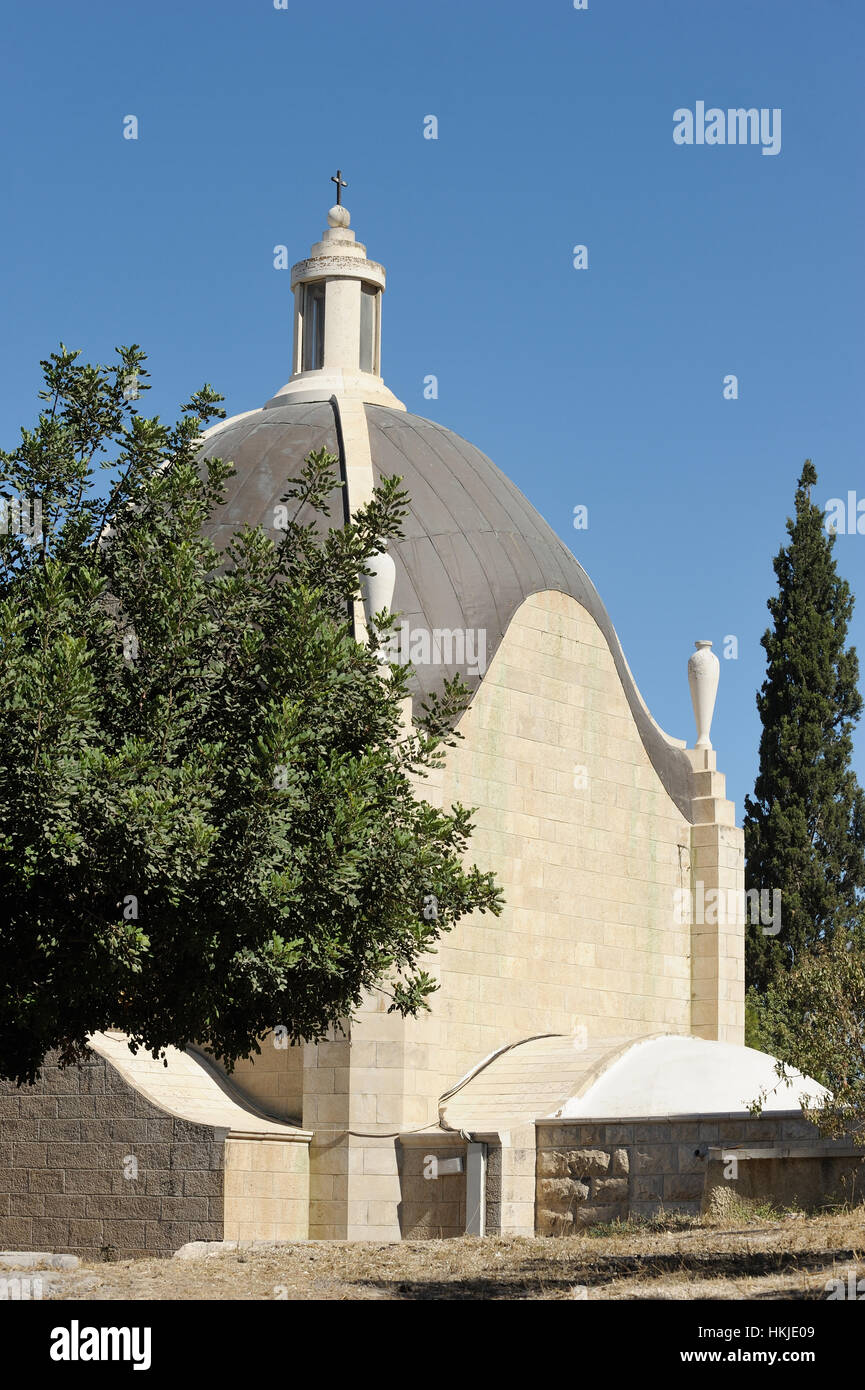 Dominus Flevit, Roman Catholic church, on the Mount of Olives in ...