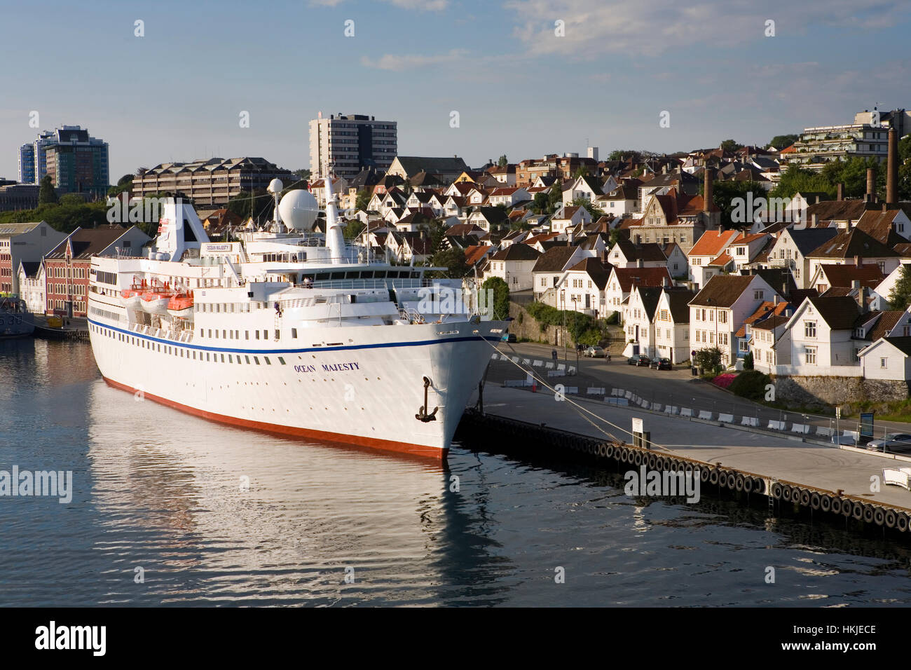 Cruise ship in Stavanger harbour, Norway, Scandinavia Stock Photo - Alamy