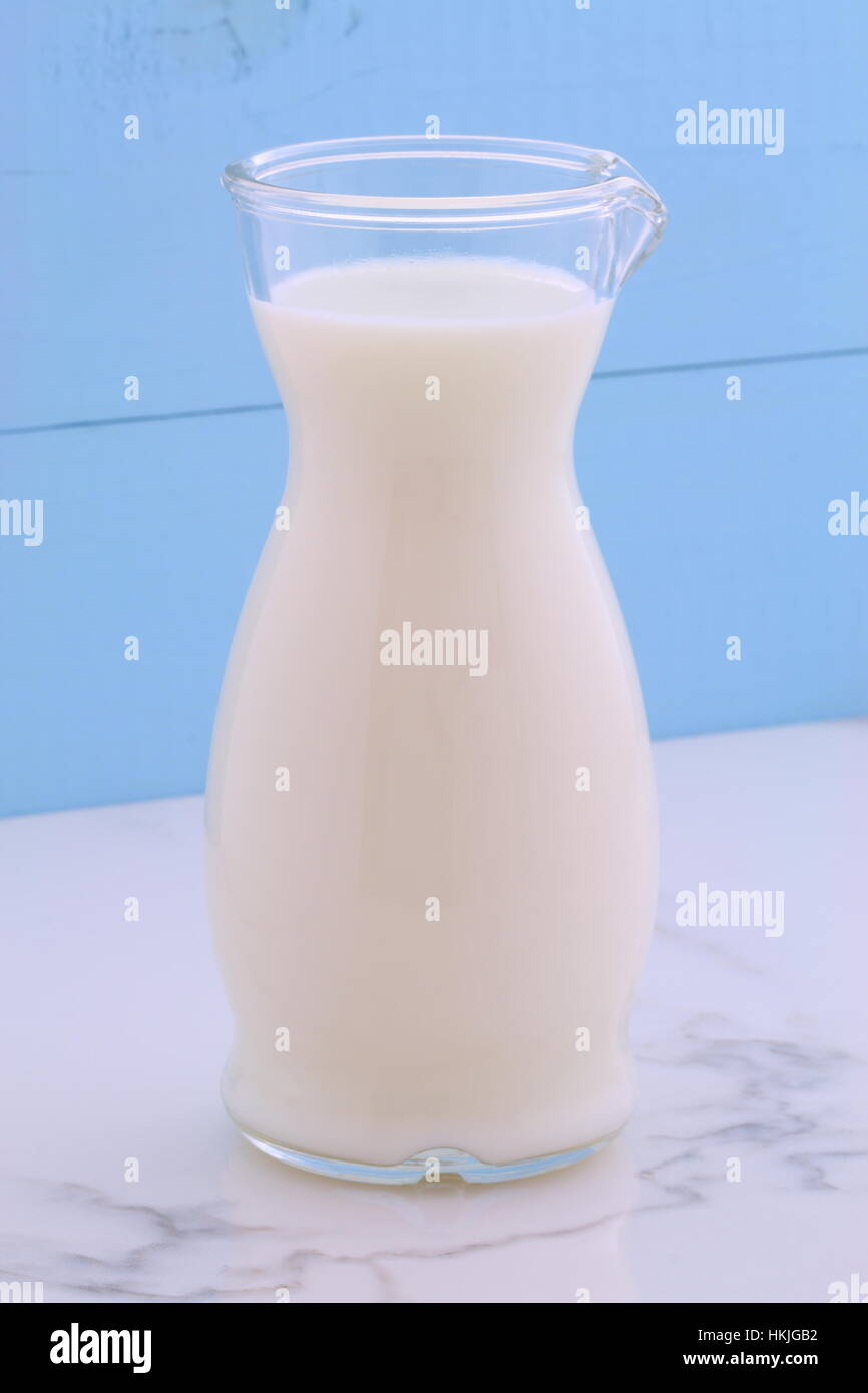 Delicious fresh milk, one of the primary sources of nutrition on ...