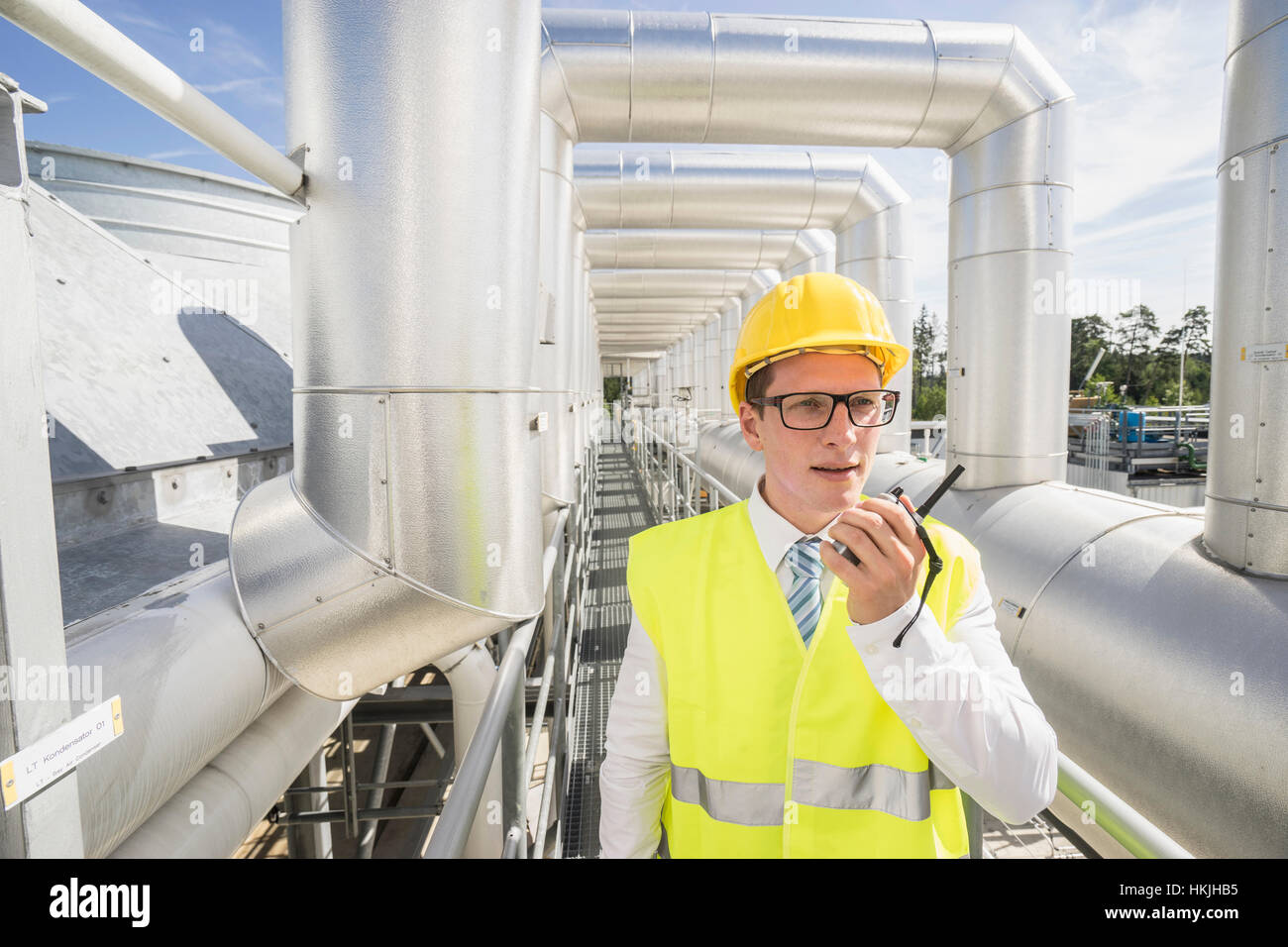 Geo thermal engineer hi-res stock photography and images - Alamy
