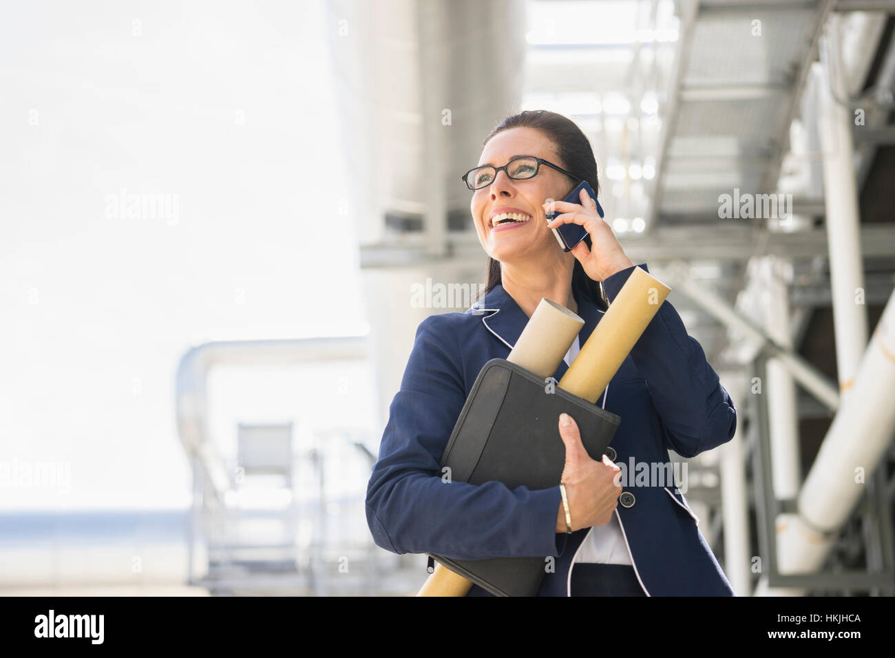 Blueprints phone hi-res stock photography and images - Alamy