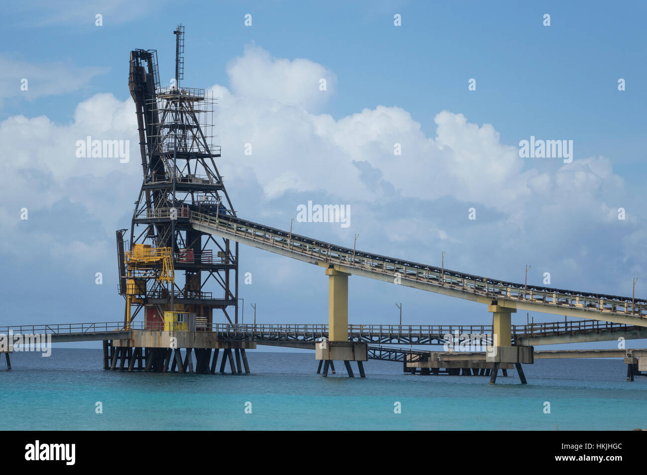 Bonaire salt pyramid hi-res stock photography and images - Alamy