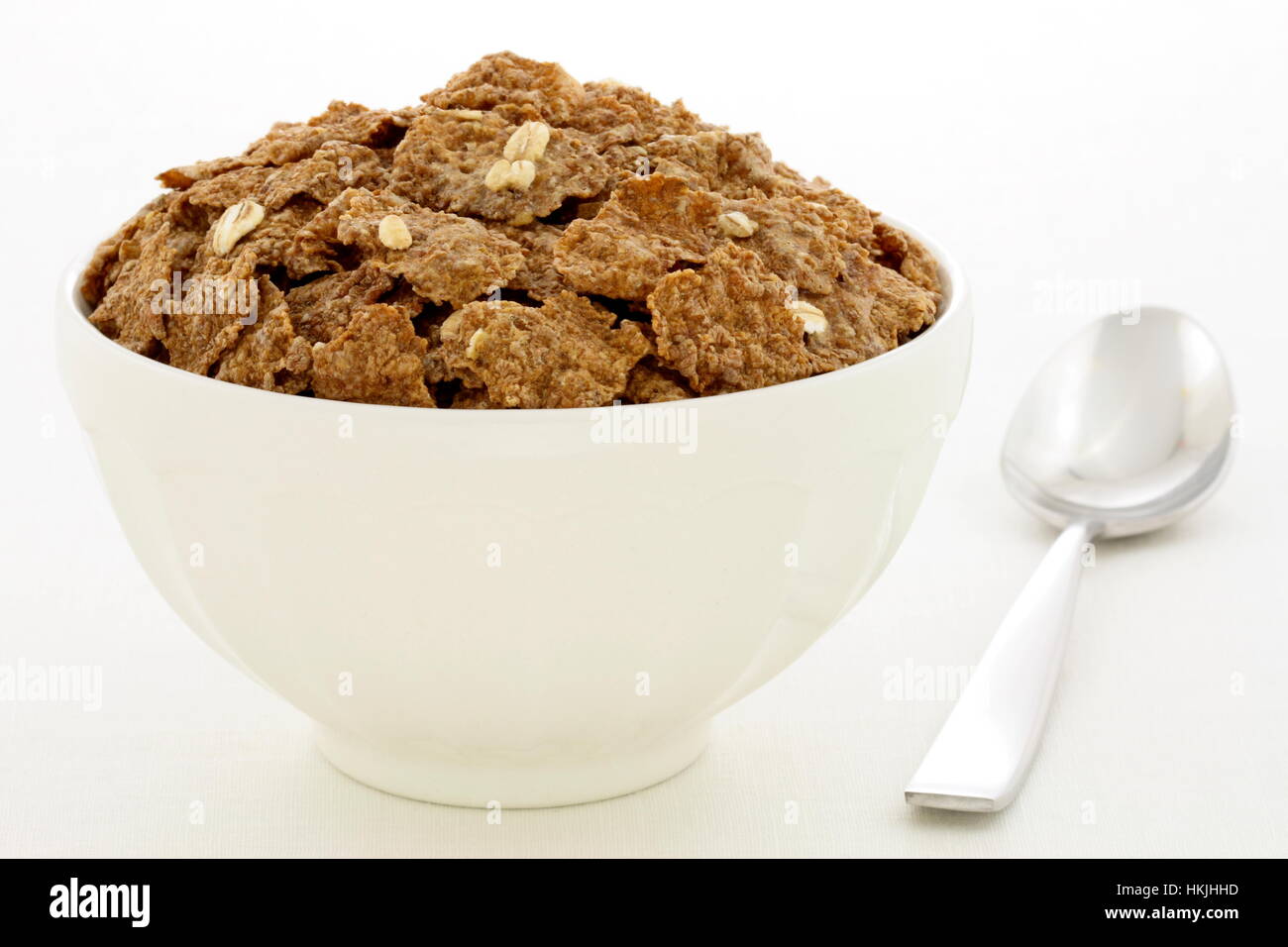Delicious and nutritious bran flakes cereal, high in bran, high in ...