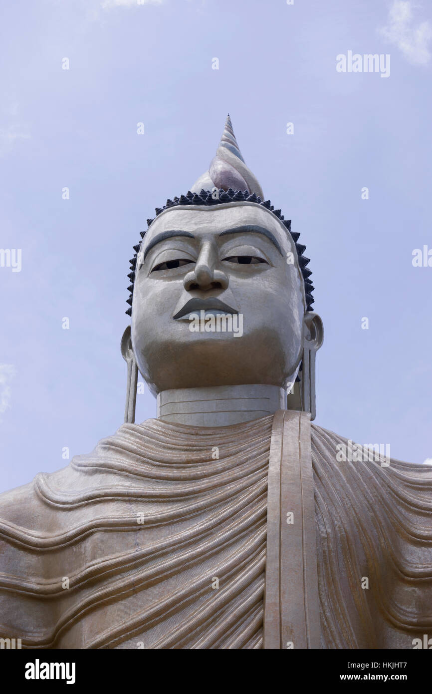 The gigantic Buddha Statue at Kande Viharaya Temple, Beruwala, Sri ...