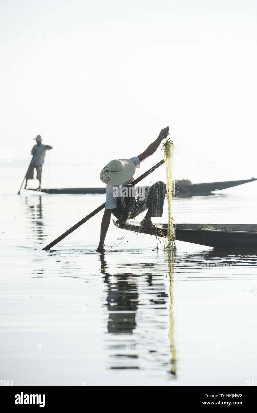 Intha tribe in myanmar hi-res stock photography and images - Alamy