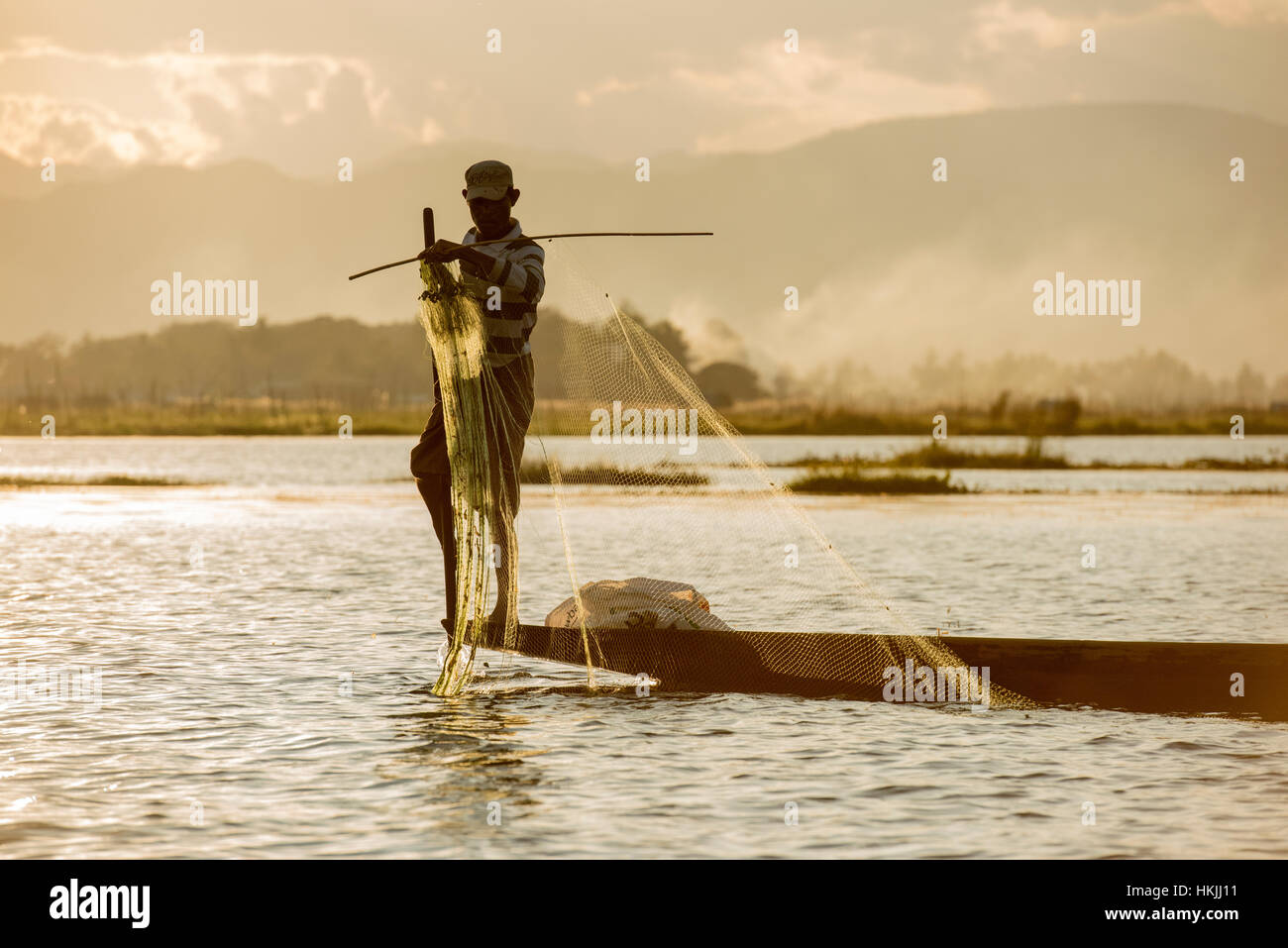 Villager fishing hi-res stock photography and images - Alamy