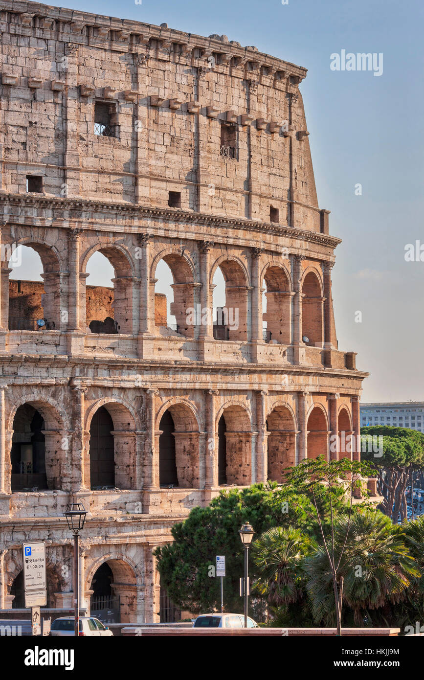 Old ruins of an amphitheater, Rome, Italy Stock Photo - Alamy