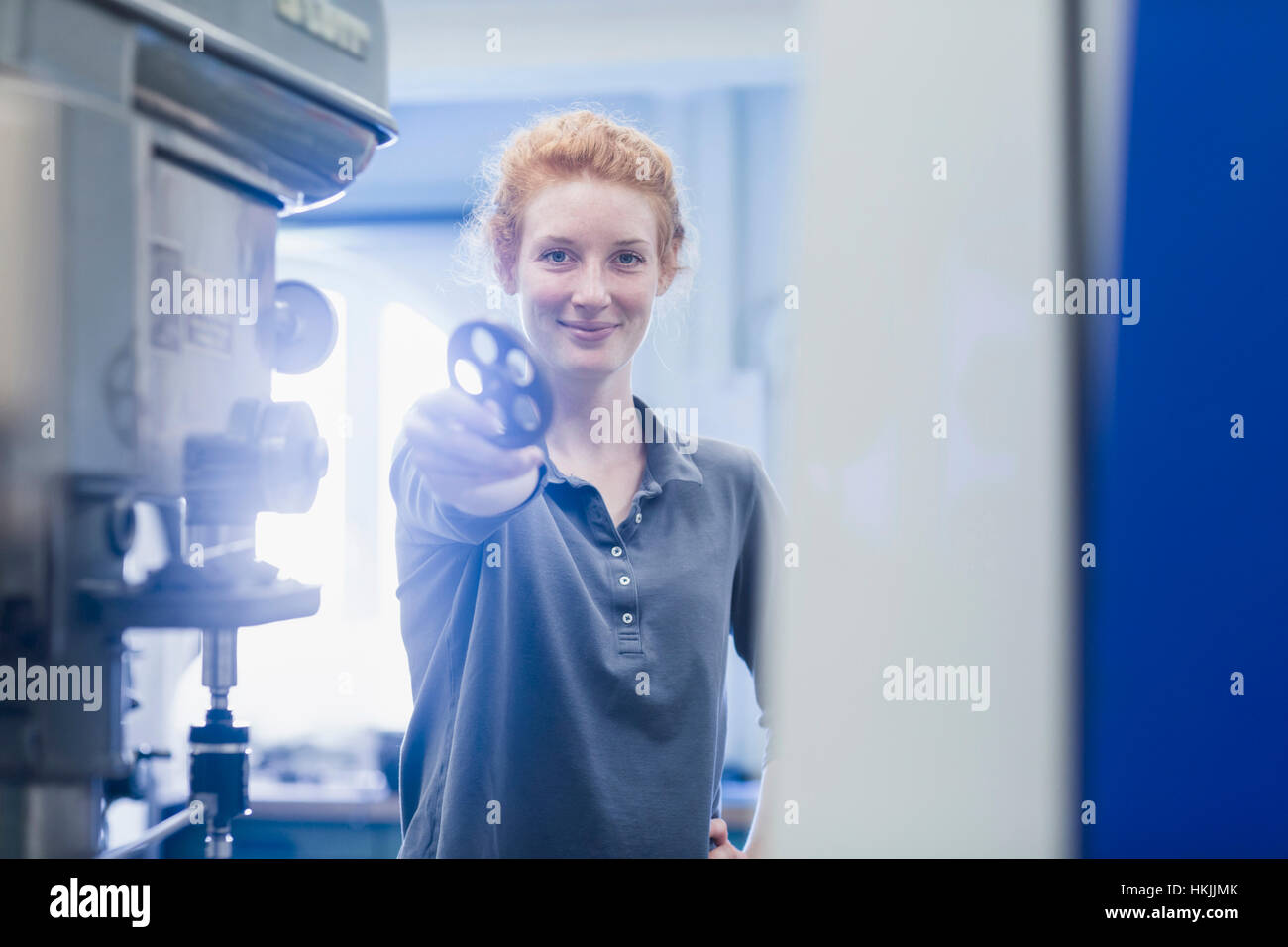 Back view portrait woman engineer hi-res stock photography and images ...