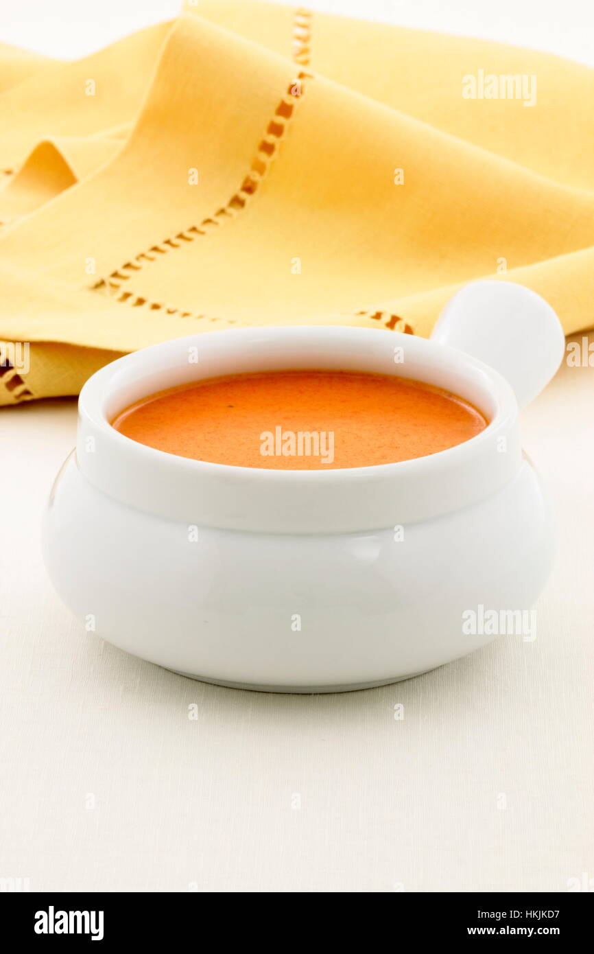 Smooth, creamy and highly-seasoned french lobster bisque, this ...