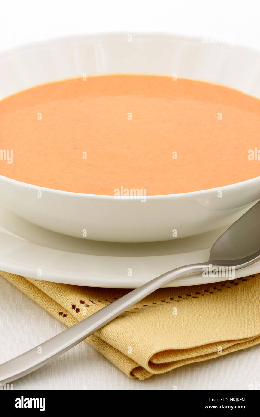 Smooth, creamy and highly-seasoned french lobster bisque, this ...