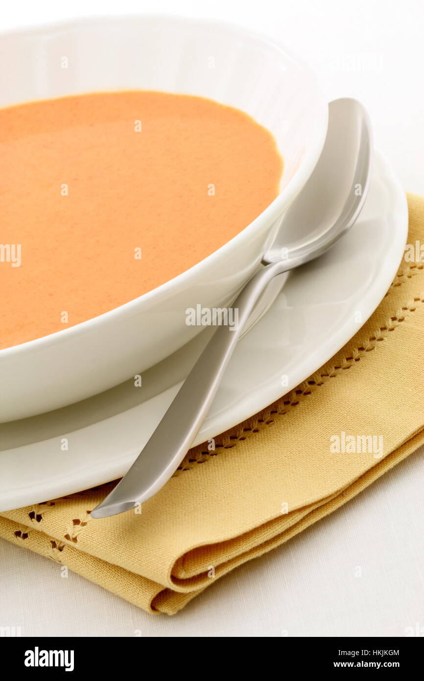 Smooth, creamy and highly-seasoned french lobster bisque, this ...