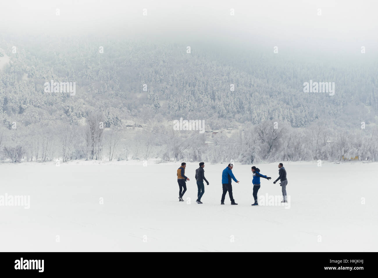 Beautiful frozen people hi-res stock photography and images - Alamy