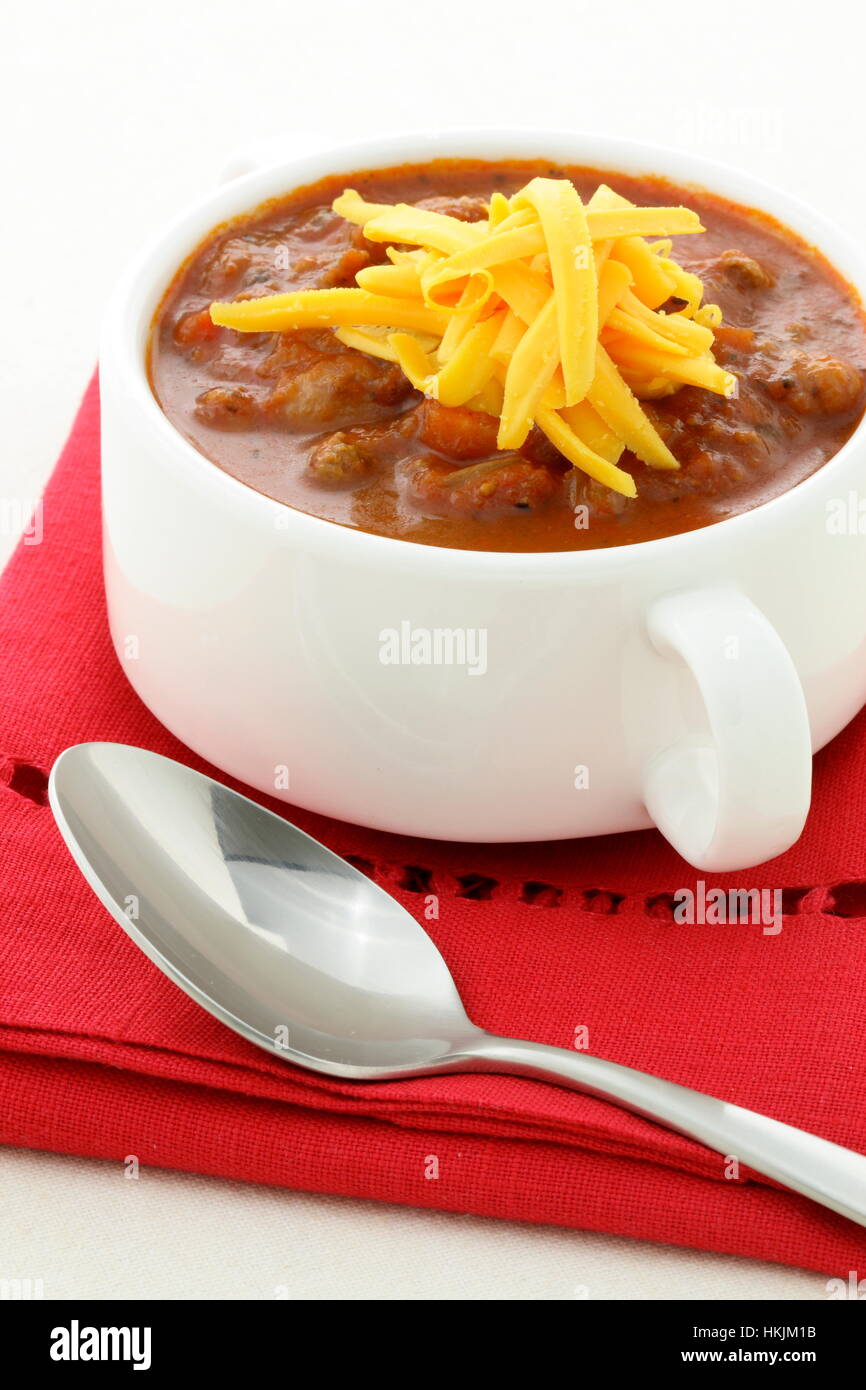 Chili beans made with kidney beans, lean ground beef, Chili powder ...