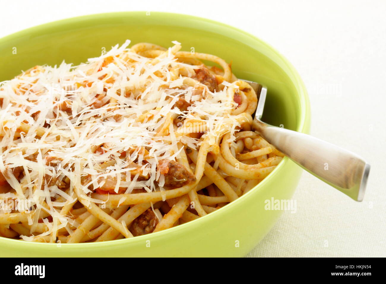 Spaghetti Bolognese delicious classic pasta recipe, with fresh chunky ...